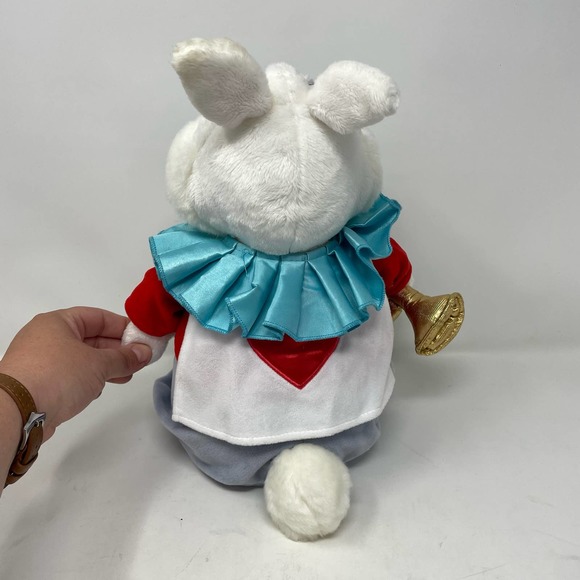 Disney | Toys | Disney Store Alice In Wonderland White Rabbit Plush ...